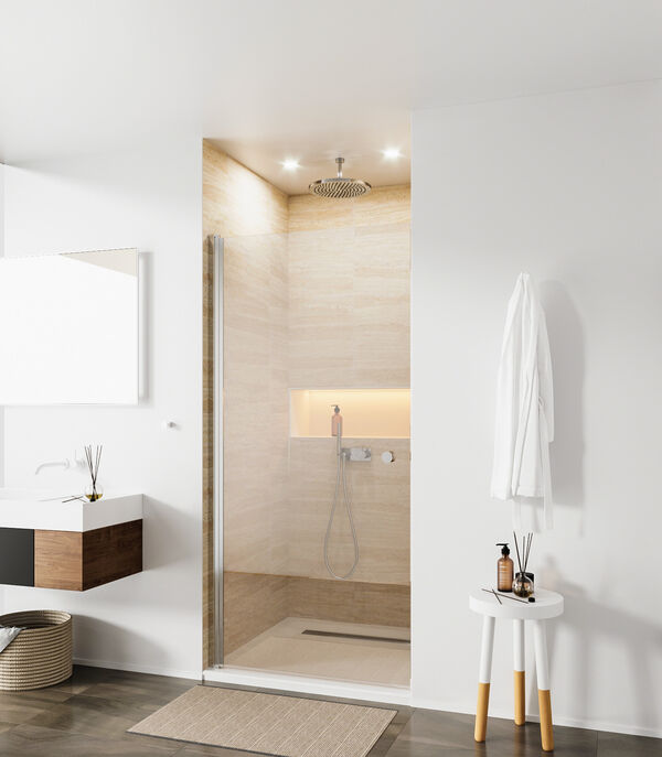 Douchedeur op maat Tessa | 6mm veiligheidsglas | GLAZZ®